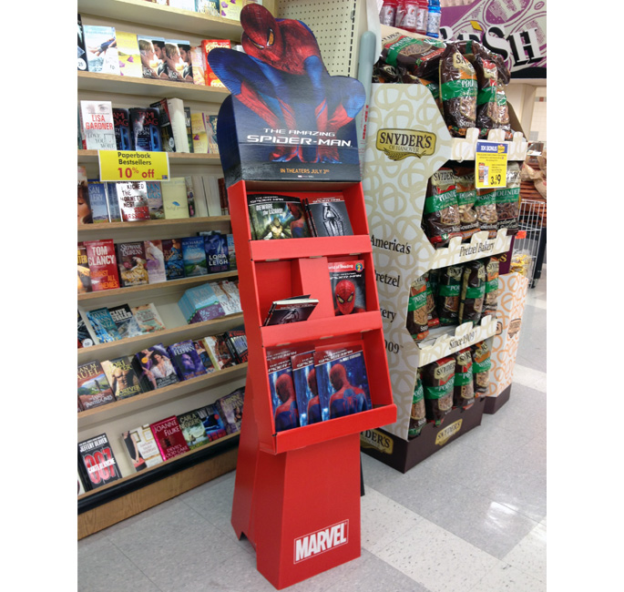 Amazing POP Swings Into Retail for Spider-Man - Point of Purchase ...